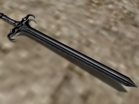 Second Life Marketplace - [V-Tech]Dark Knight - Sword [Onyx]